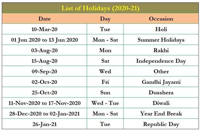 Timetable - Aspirations Institute